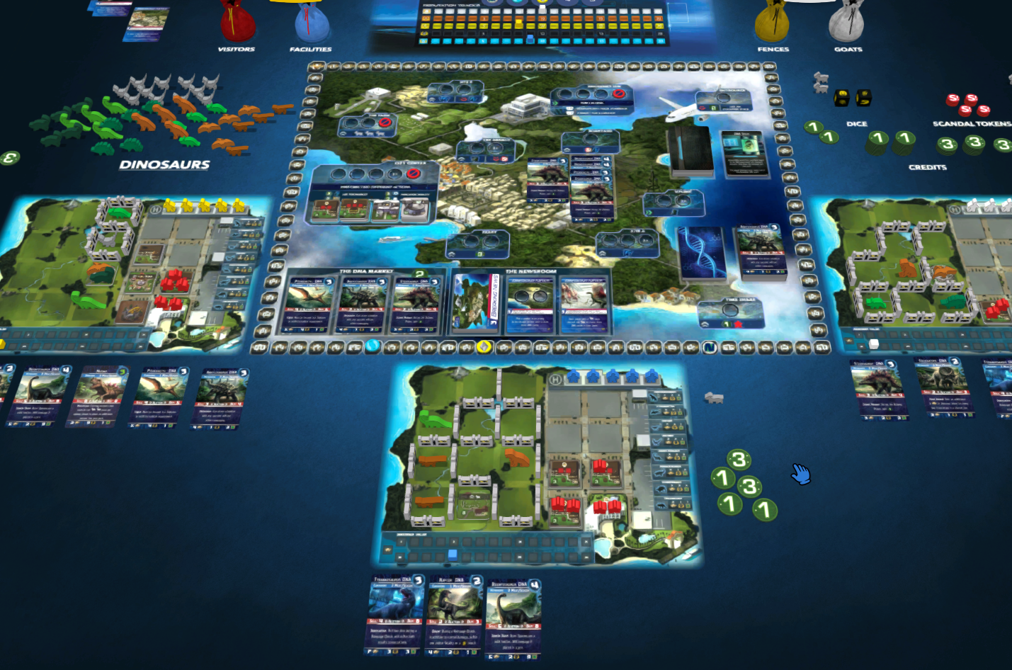 Board Game Review: DinoGenics – Thomas P. King, author and game designer