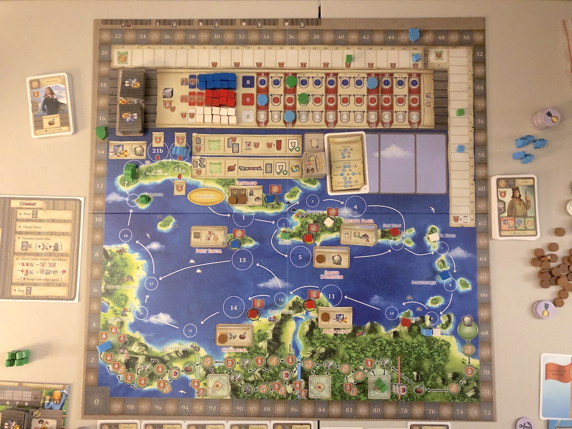 Board Game First Impressions: Maracaibo & Perseverance: Castaway ...