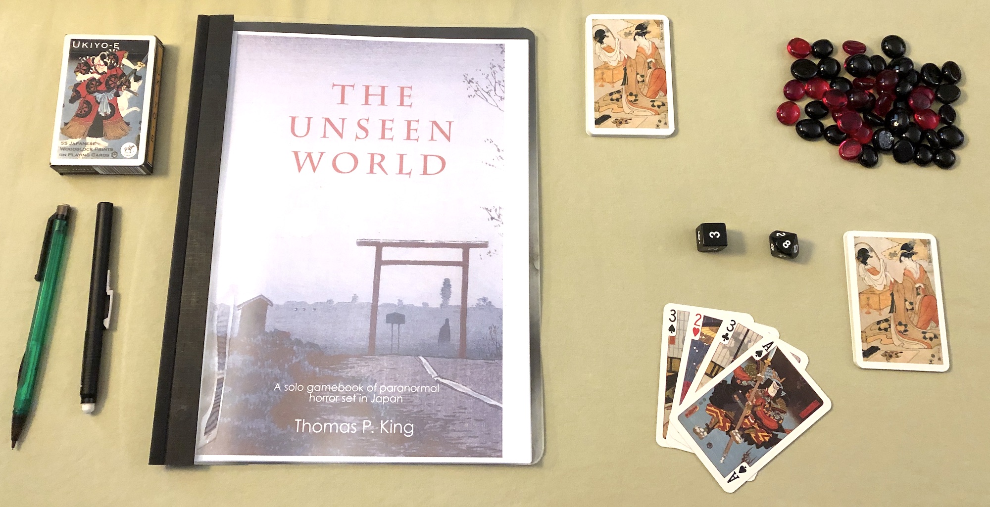 The Unseen World Playtest Report – Thomas P. King, author and game designer