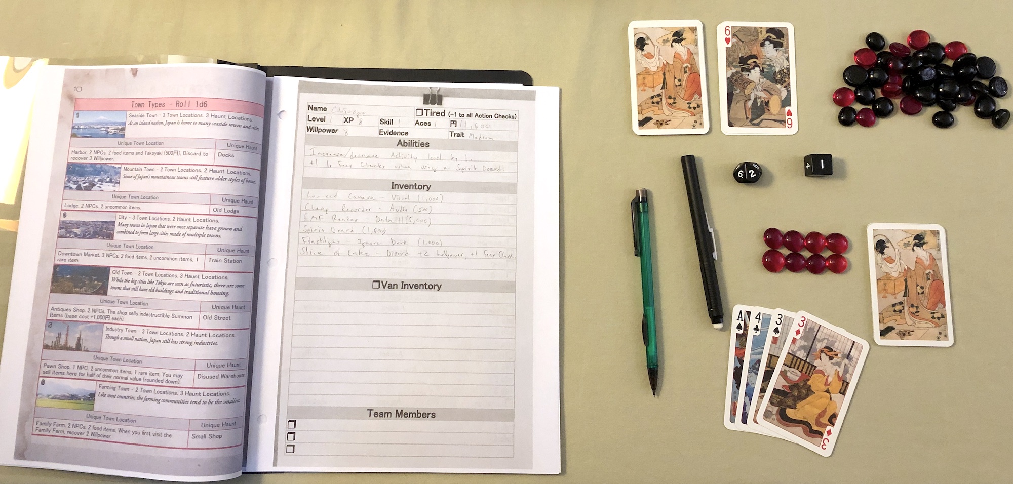 The Unseen World Playtest Report – Thomas P. King, author and game designer