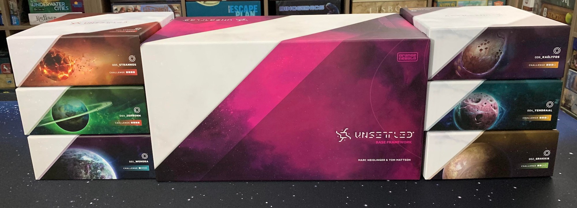 Board Game Review: Unsettled – Thomas P. King, author and game designer